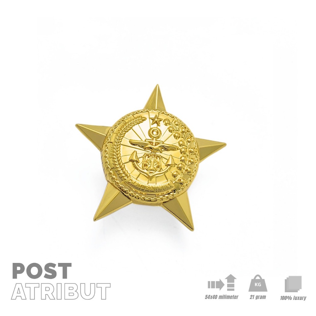 Jual LUXURY PIN INTEGRASI TNI POLRI/ Brevet TNI POLRI / Brevet LUXURY ...