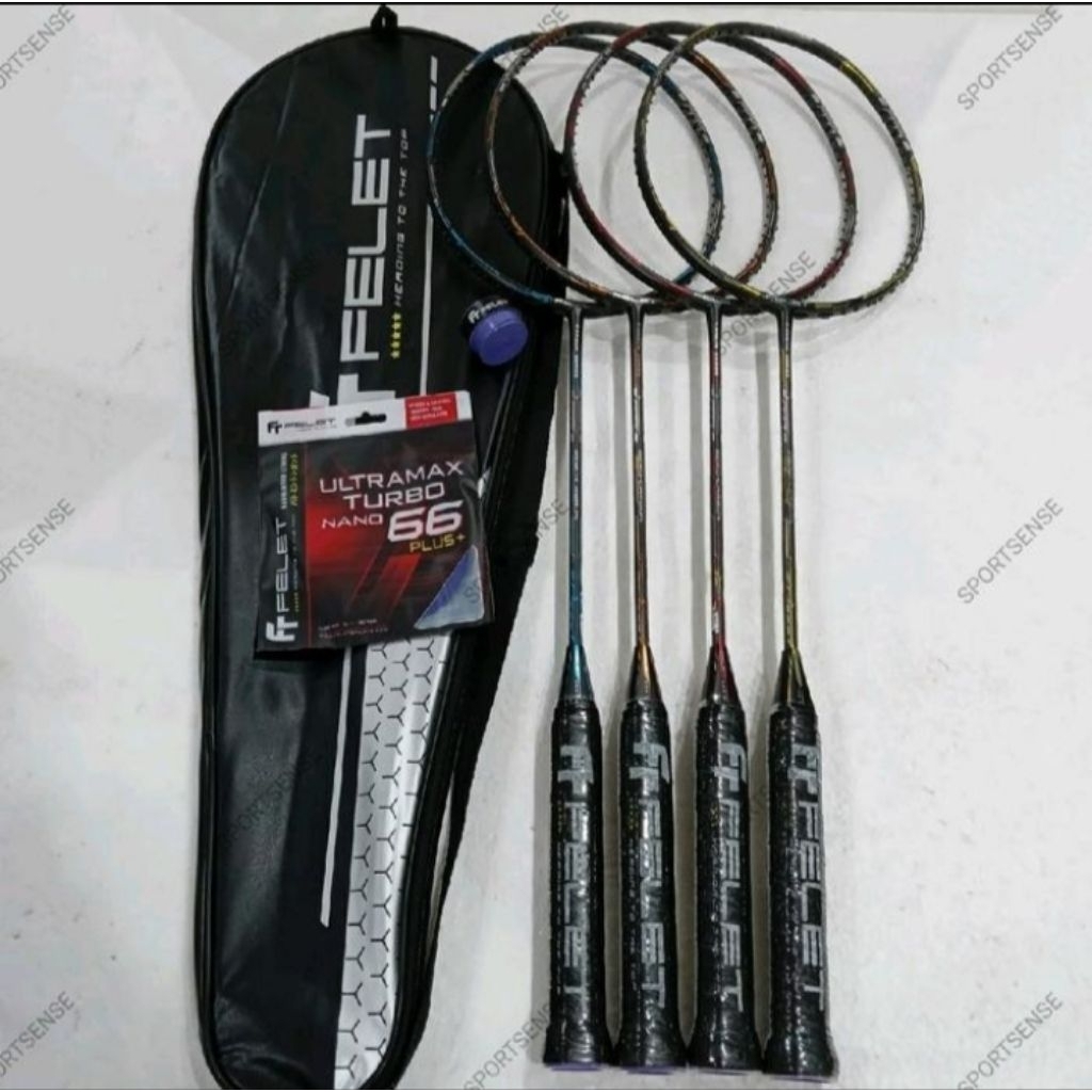 Jual RAKET BADMINTON FELET AERO CARBON 35LBS ORIGINAL | Shopee Indonesia