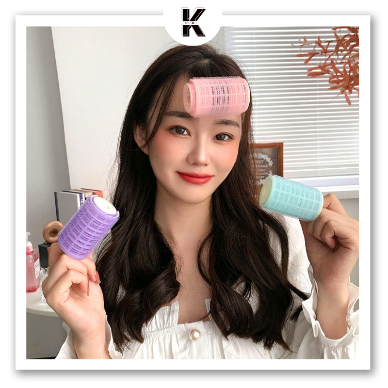 Jual [KOOKO] Roll Rambut Gulung Velcro Kecil Sedang Besar Gulungan ...