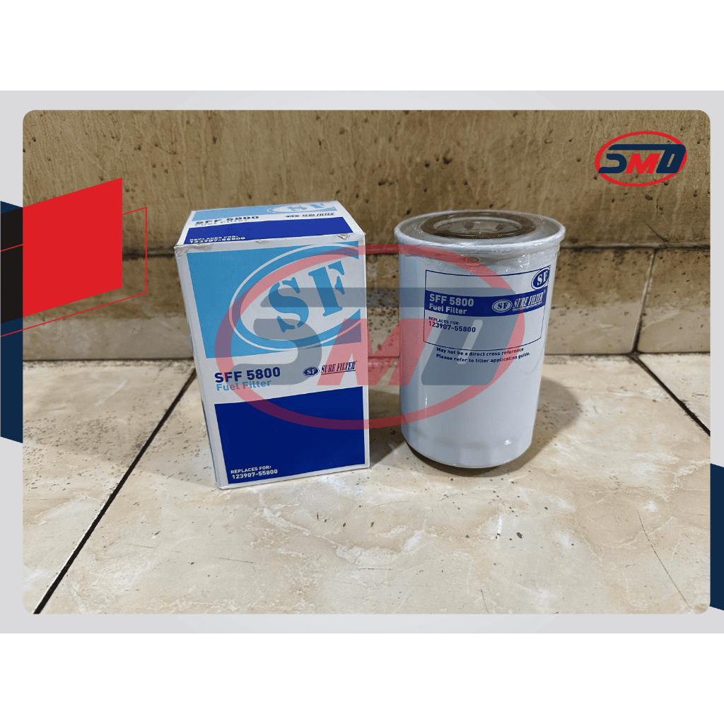 Jual SFF 5800 FUEL FILTER SURE SFF5800 FILTER SOLAR 123907-55800 ...