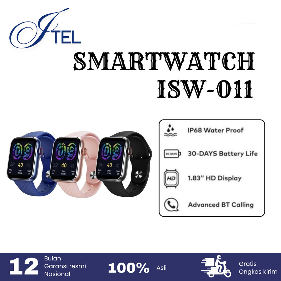 Jual ITEL SMART WATCH ISW-011 GARANSI RESMI NEW BERSEGEL | Shopee Indonesia