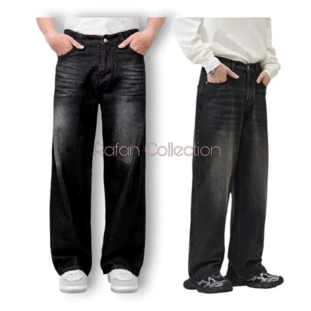 Jual Celana Jeans Panjang Anak Perempuan dan laki laki (Unisex) Skena Gombrong Usia 6-10 Tahun ...