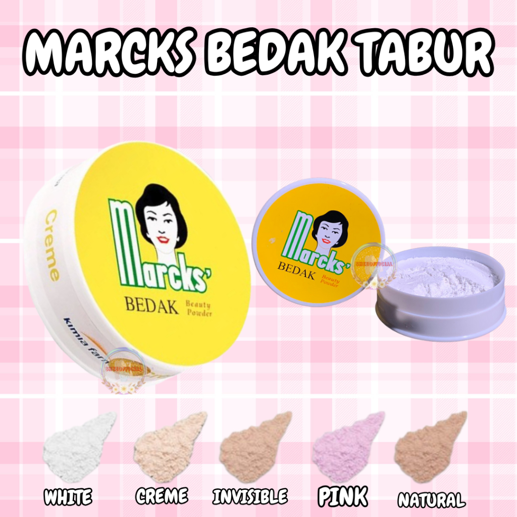 Jual Bedak Tabur Marcks Classic Untuk Semua Jenis Kulit | Menyamarkan ...