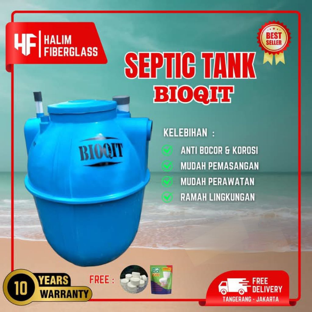 Jual SEPTIC TANK 1000 LITER BIOQIT, BIOFIL, BIORICH, BIOTANK | Shopee ...