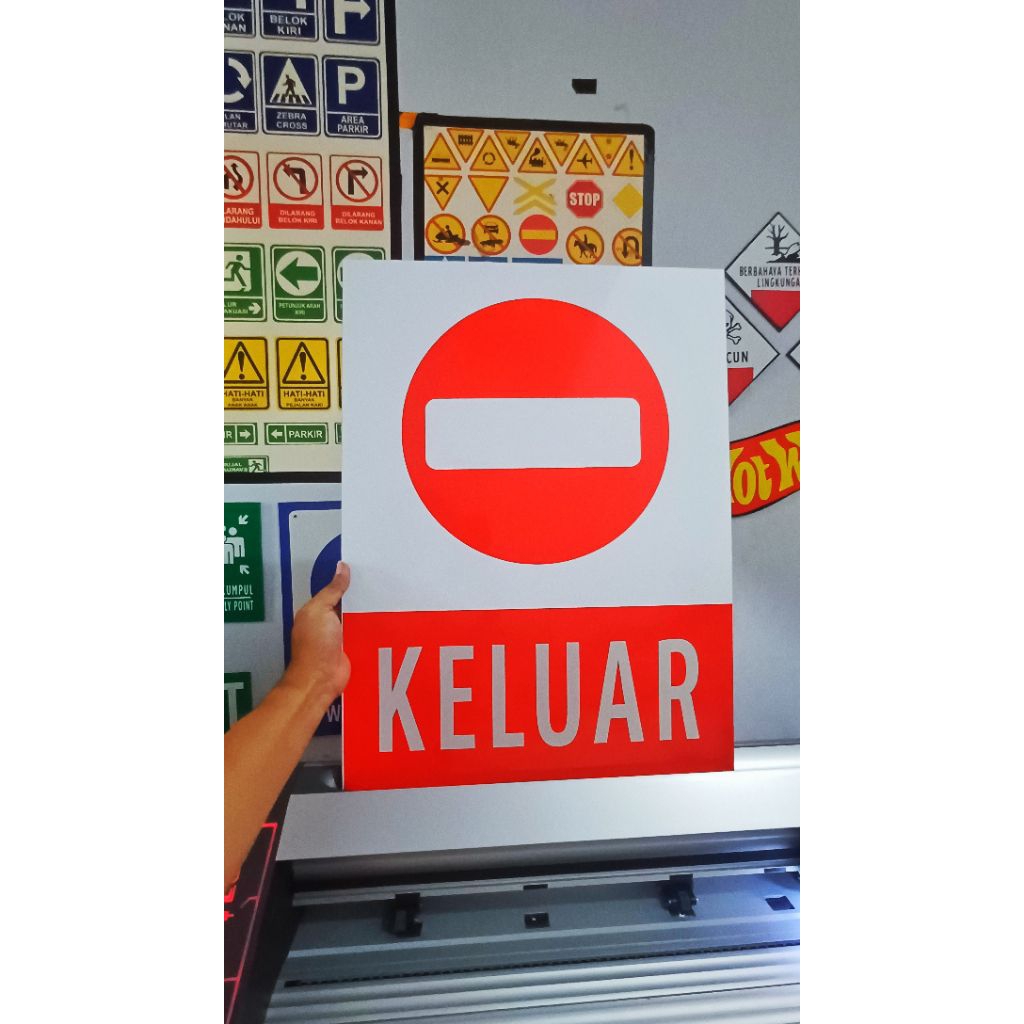 Jual RAMBU JALUR KELUAR (SHOTLITE ALUMUNIUM & ACP 3M) | Shopee Indonesia