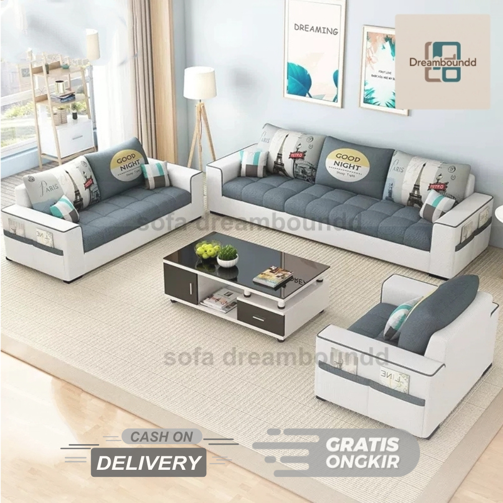 Jual Sofa Minimalis Modern - Sofa 321 - Sofa Ruang Tamu - Sofa 3 Seater ...