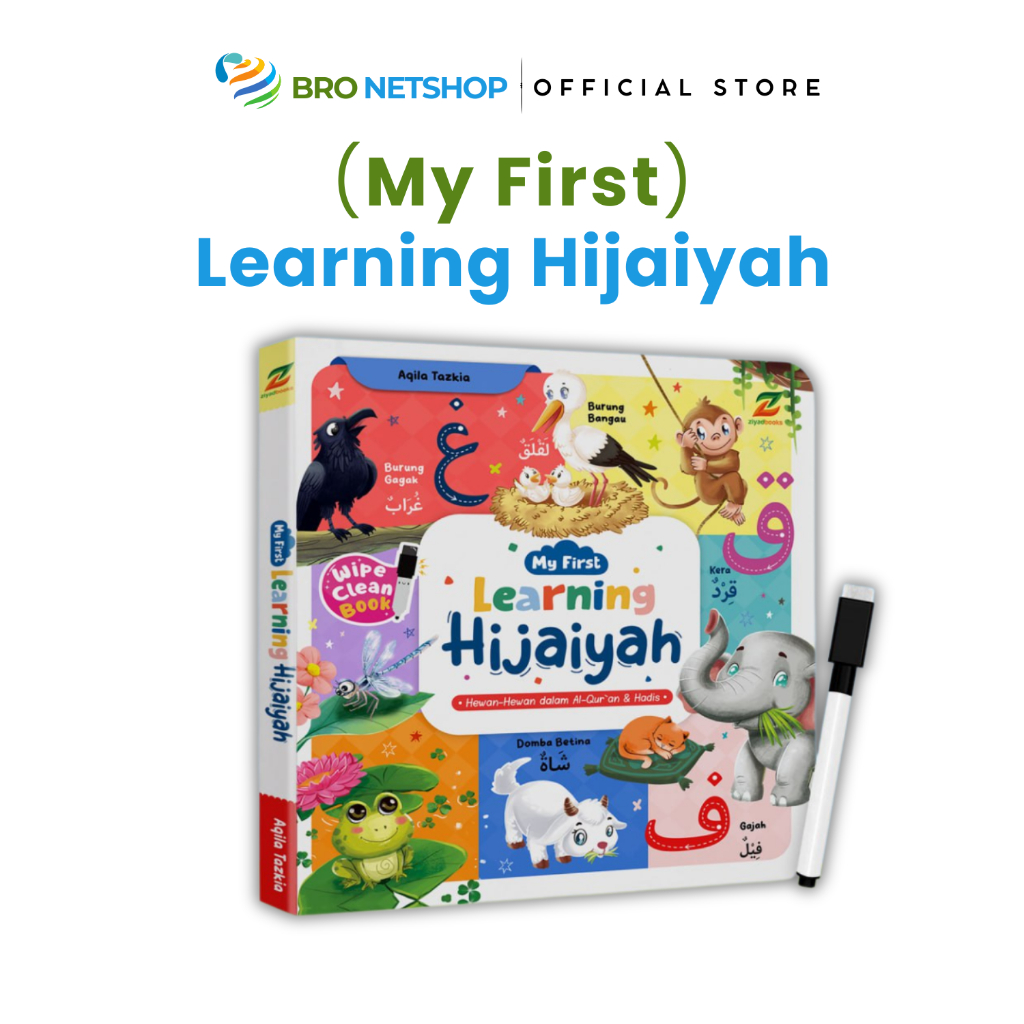 Jual Buku My First Learning Hijaiyah Boardbook Besar Belajar Hijaiyah ...