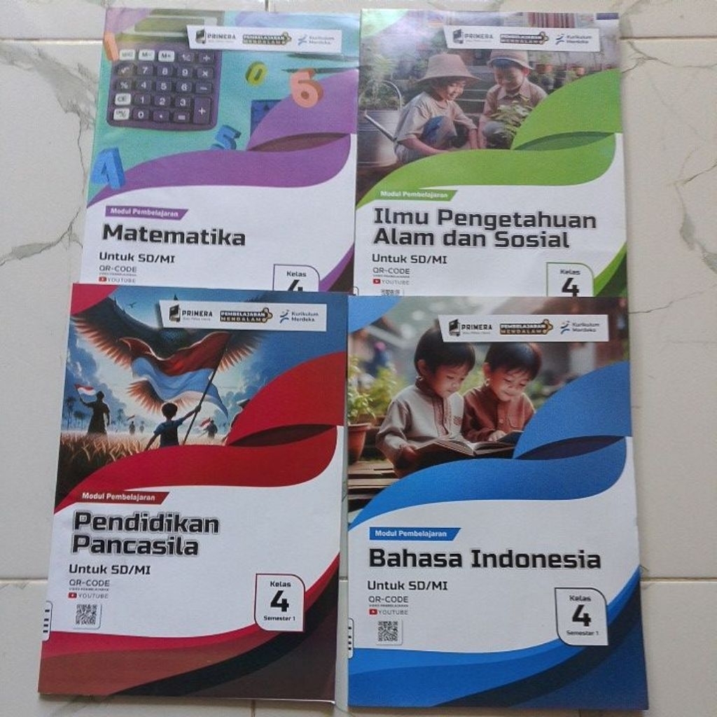 Jual LKS Primera kls 4 semester 1 kurikulum merdeka | Shopee Indonesia