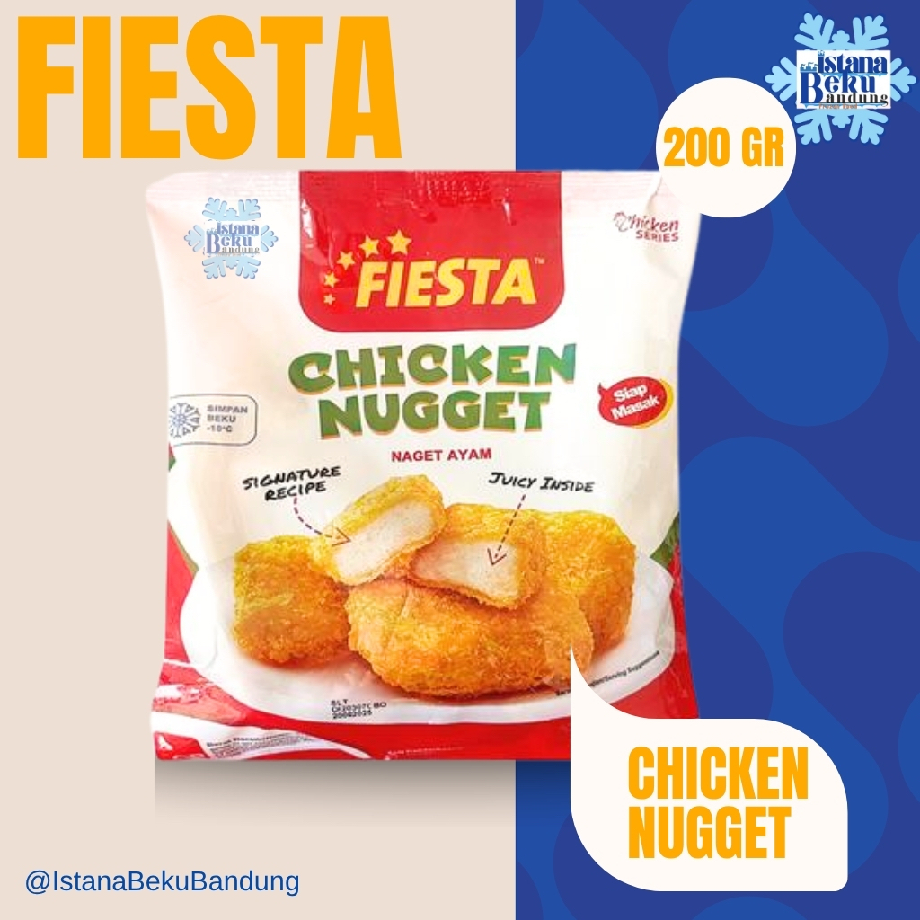 Jual Fiesta Chicken Nugget / Naget ayam 200gr | Shopee Indonesia