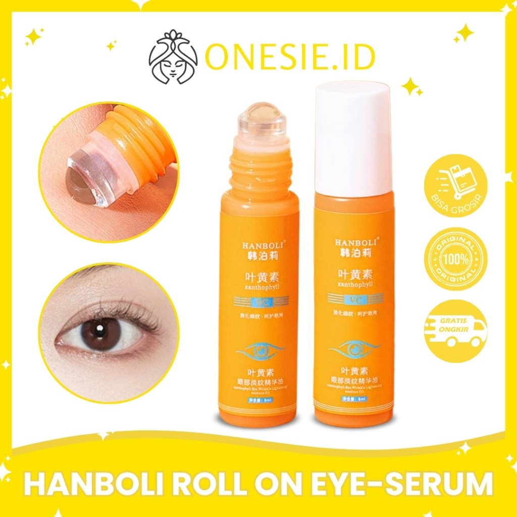 Jual TWG x HANBOLI Roll On Eye Serum Lutein Vitamin C Mencerahkan Dan ...