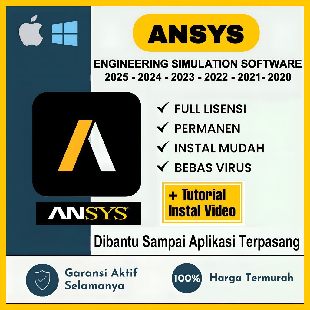 Jual Ansys 2025 - 2019 Full Version Original Lifetime Bergaransi ...
