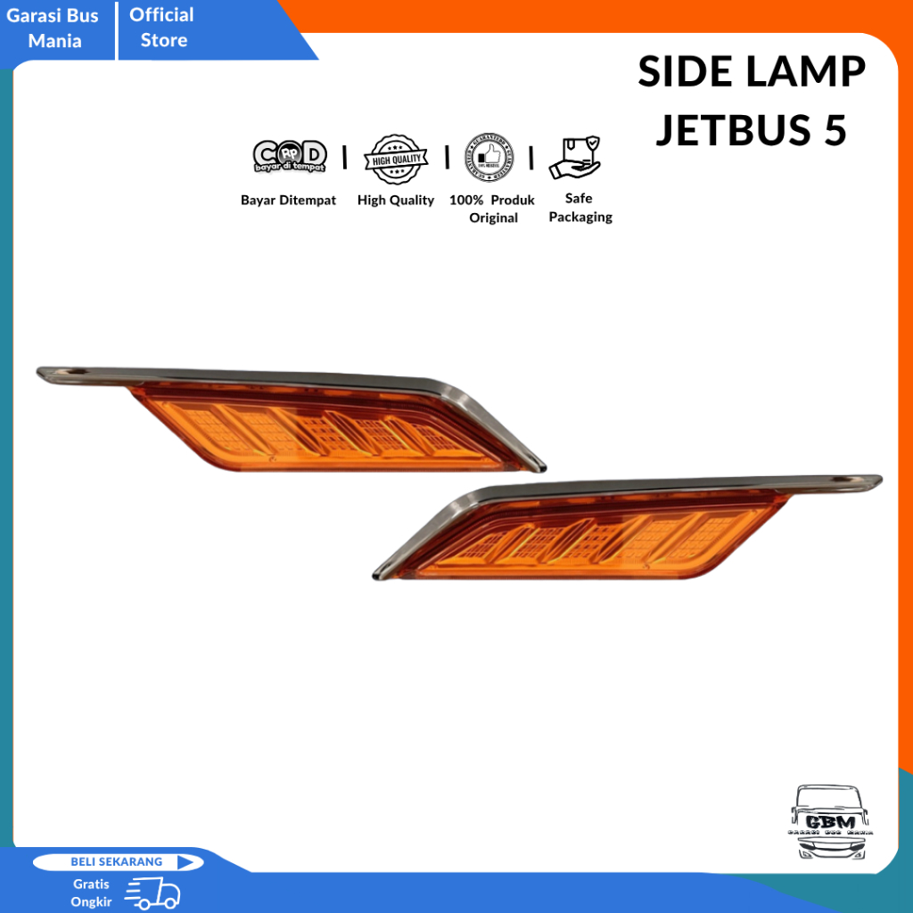Jual SIDE LAMP/LAMPU SAMPING BUS JETBUS 5 | Shopee Indonesia