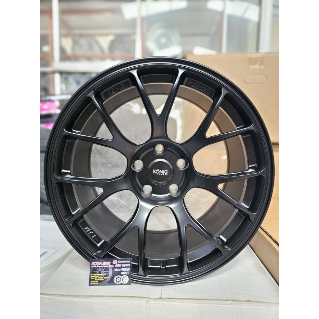 Jual Velg Konig F1M Forged ORIGINAL R18 pcd5x114,3 (Velg Innova, Zenix ...