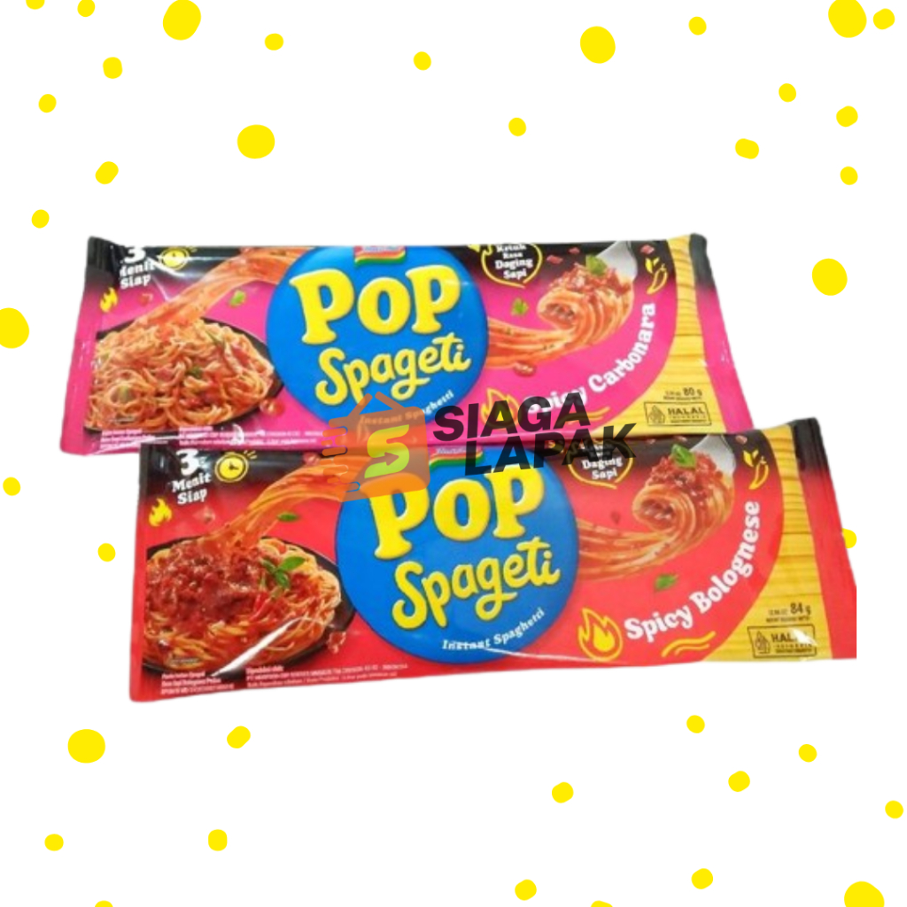 Jual Pop Spageti ECERAN Indomie Instan Spaghetti Spicy Bolognese ...