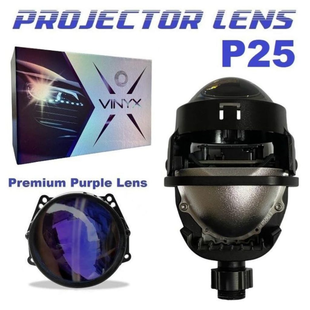 Jual Lampu LED Projector Projie Biled 2.5 Inchi Mobil Motor Vinyx P25 ...