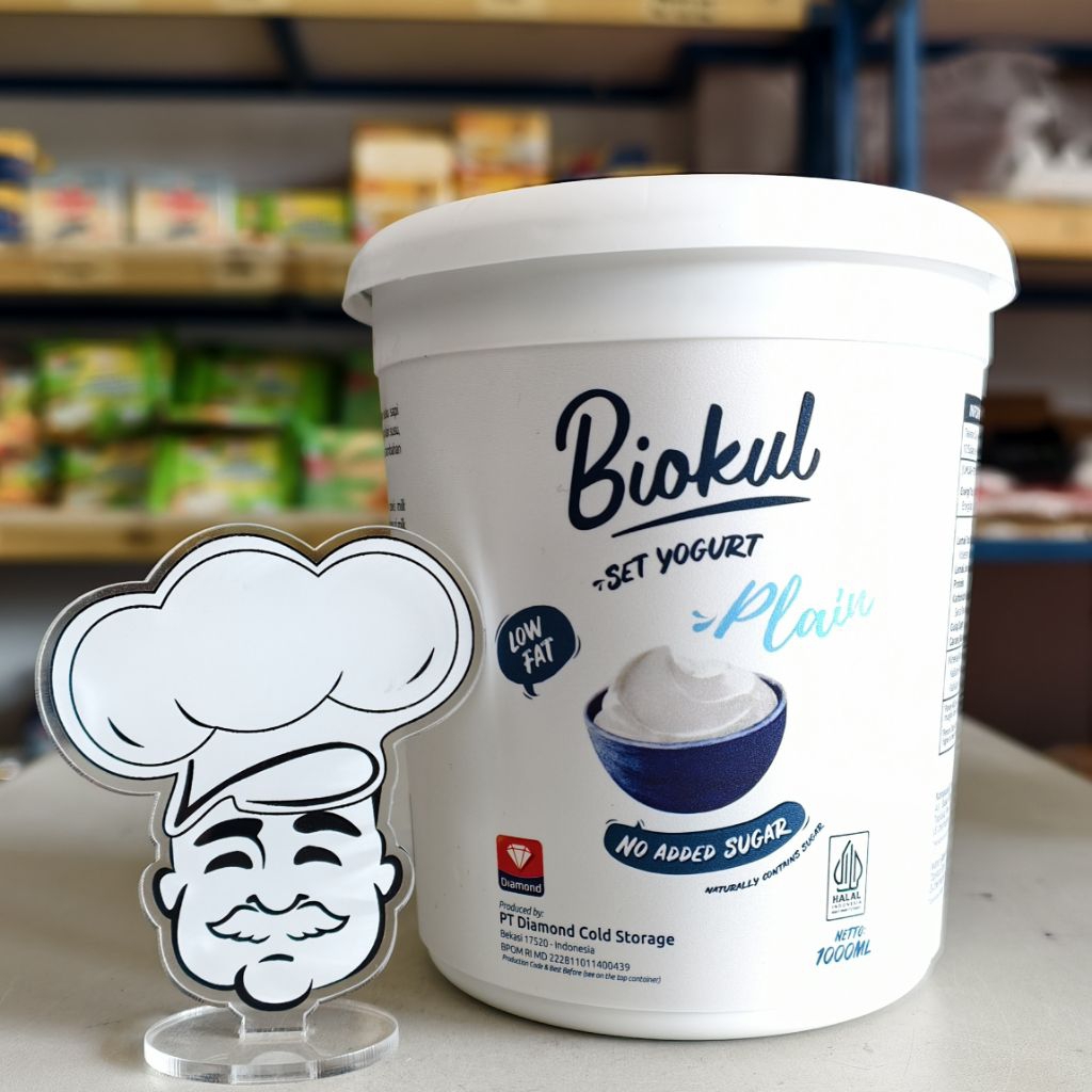 Jual Yoghurt Biokul Plain 1Kg / Yoghurt Diamond 1Kg / Yoghurt Stirred ...