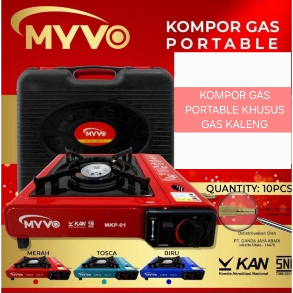 Jual Kompor Gas Portable/Mini Portable KHUSUS GAS KALENG | Shopee Indonesia