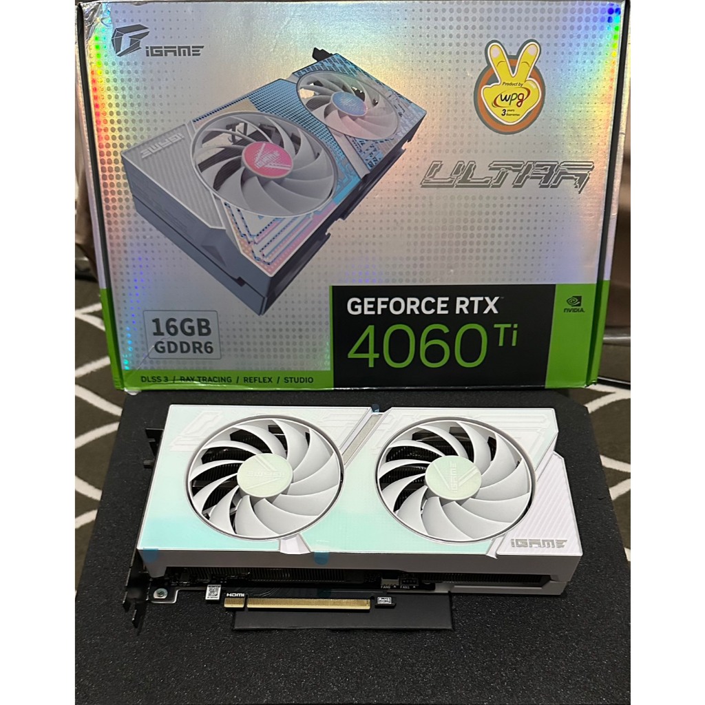 Jual VGA Colorful iGame GeForce RTX 4060 Ti Ultra W DUO OC 16GB-V ...
