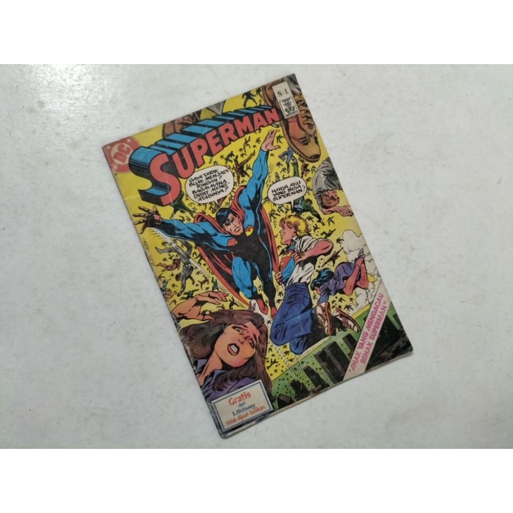 Jual Komik Superman Anak yang Mengacau Benak Superman (kkss) | Shopee ...