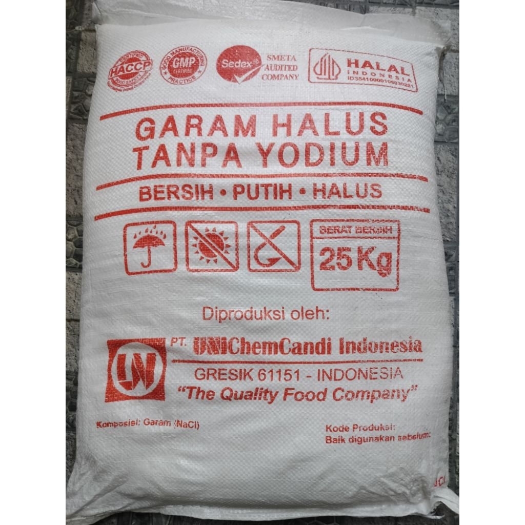 Jual NACL/garam non yodium/garam industri @25kg | Shopee Indonesia