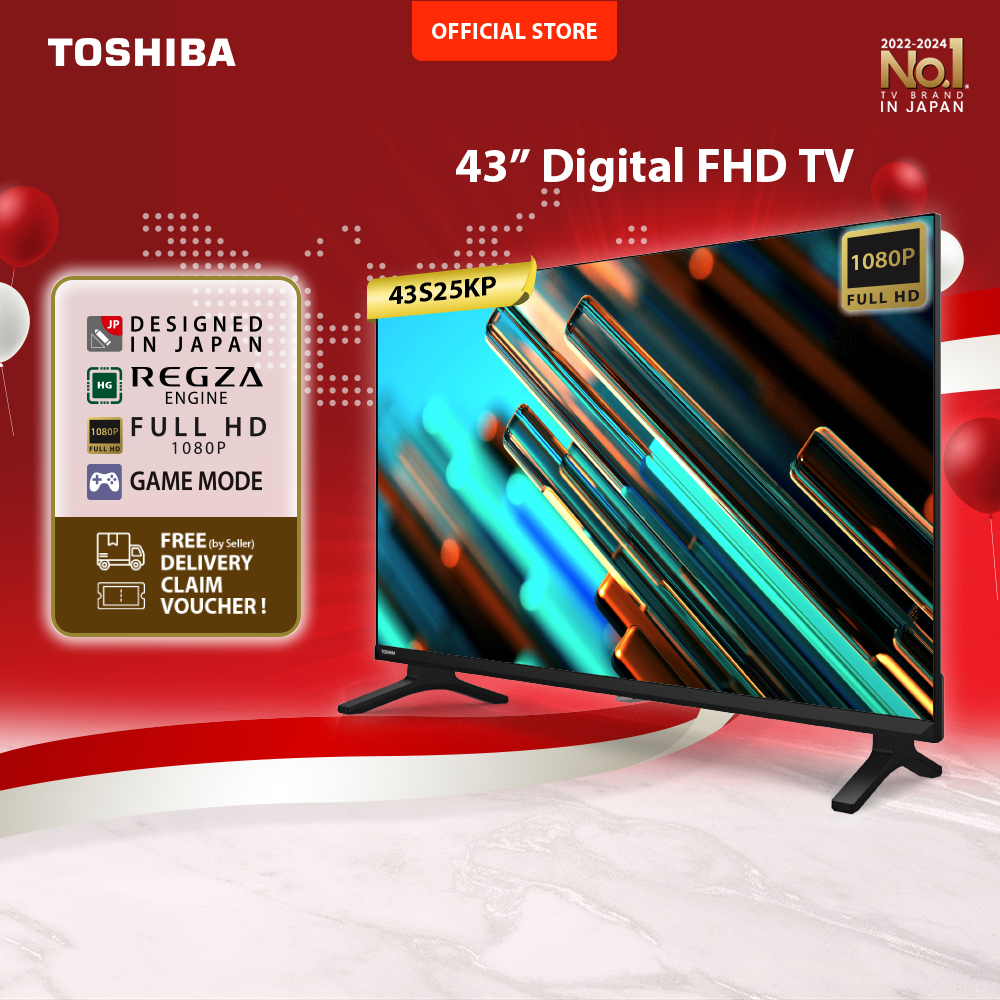 Jual [FHD Digital TV] Toshiba TV 43" FHD Digital TV - Dolby Audio Regza ...