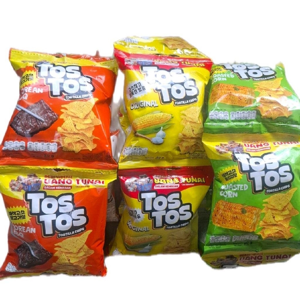 Jual SNACK BERHADIAH TOS TOS RASA BBQ | ORIGINAL | JGG BAKAR NETTO 10 ...