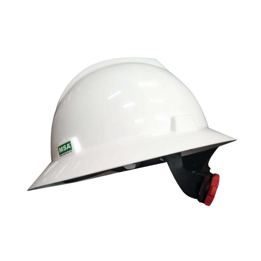 Jual Helm Safety Proyek MSA Full Brim Fast Track / Helm Proyek Inner ...