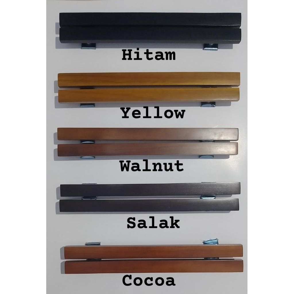 Jual Handle pintu kayu jati model kotak gepeng blak baut standar ...