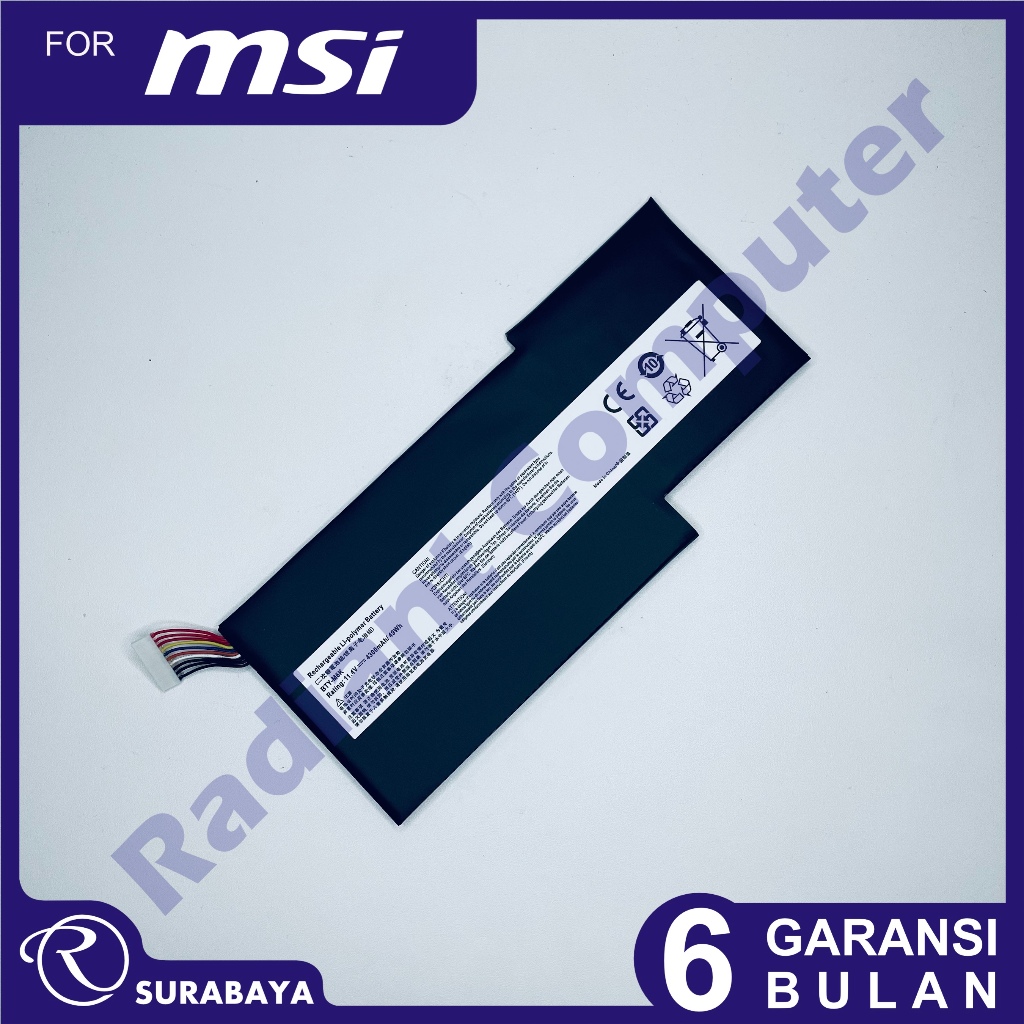 Jual Baterai MSI GF63 Thin 8RC 8RD 9SC 9RCX 10SC 10SCR 10UC | Shopee Indonesia