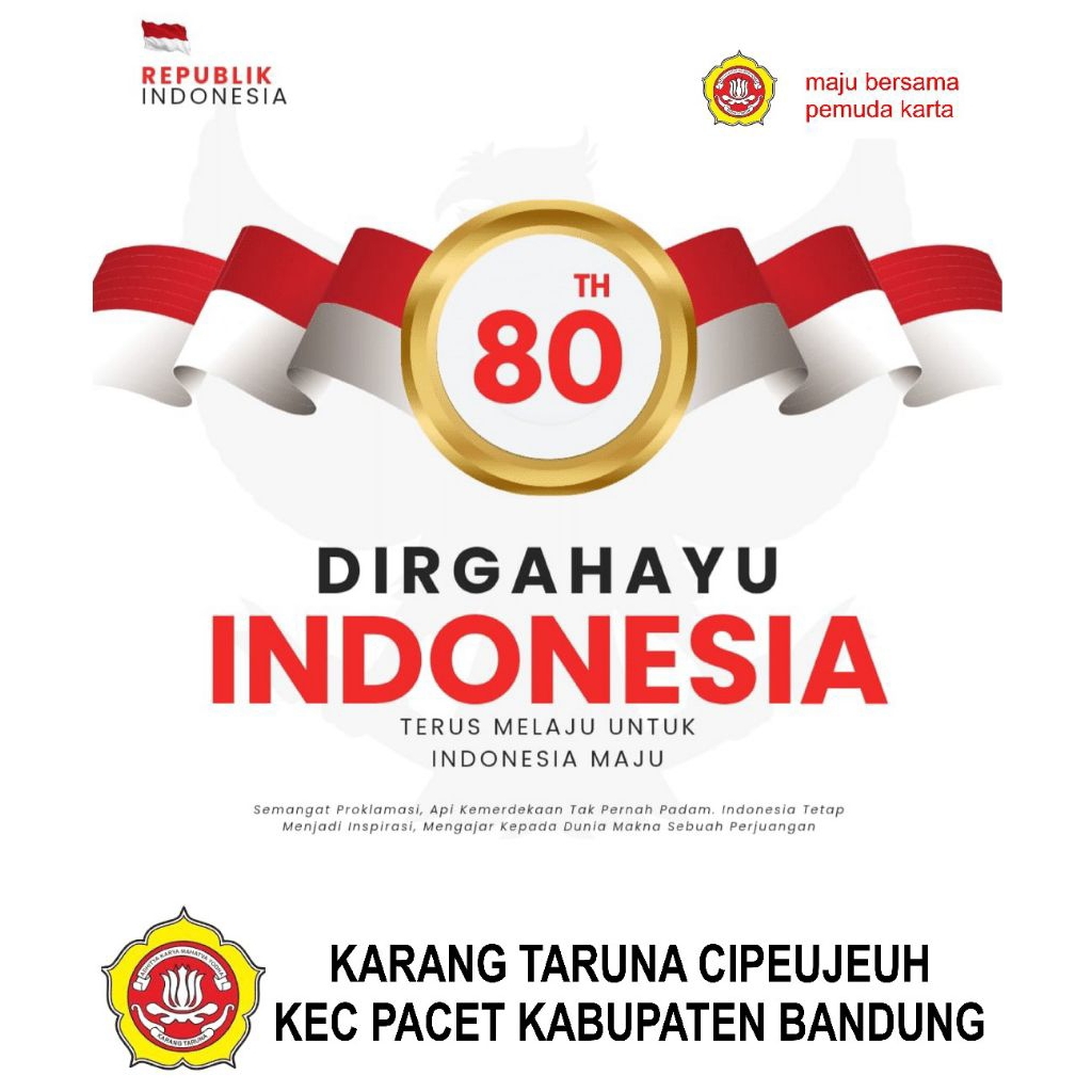 Jual Backdrop spanduk dirgahayu 17 Agustus, Banner Agustusan, Bendera ...
