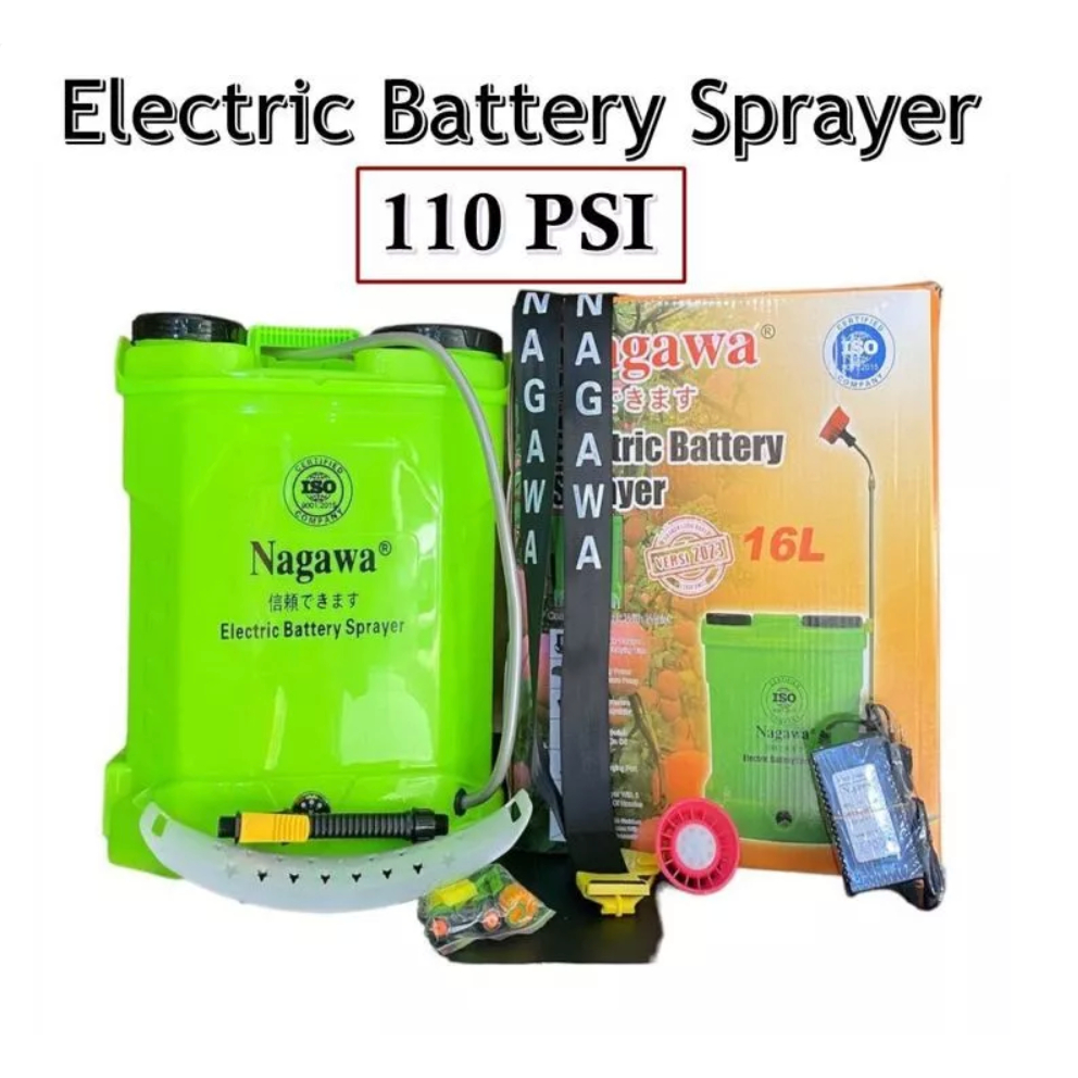 Jual Tangki Sprayer Elektrik - NAGAWA - 16 Lt / alat semprot cba ...