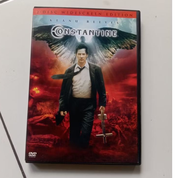 Jual DVD Original Constantine Feat Keanu Reeves isi 2 DVD | Shopee ...
