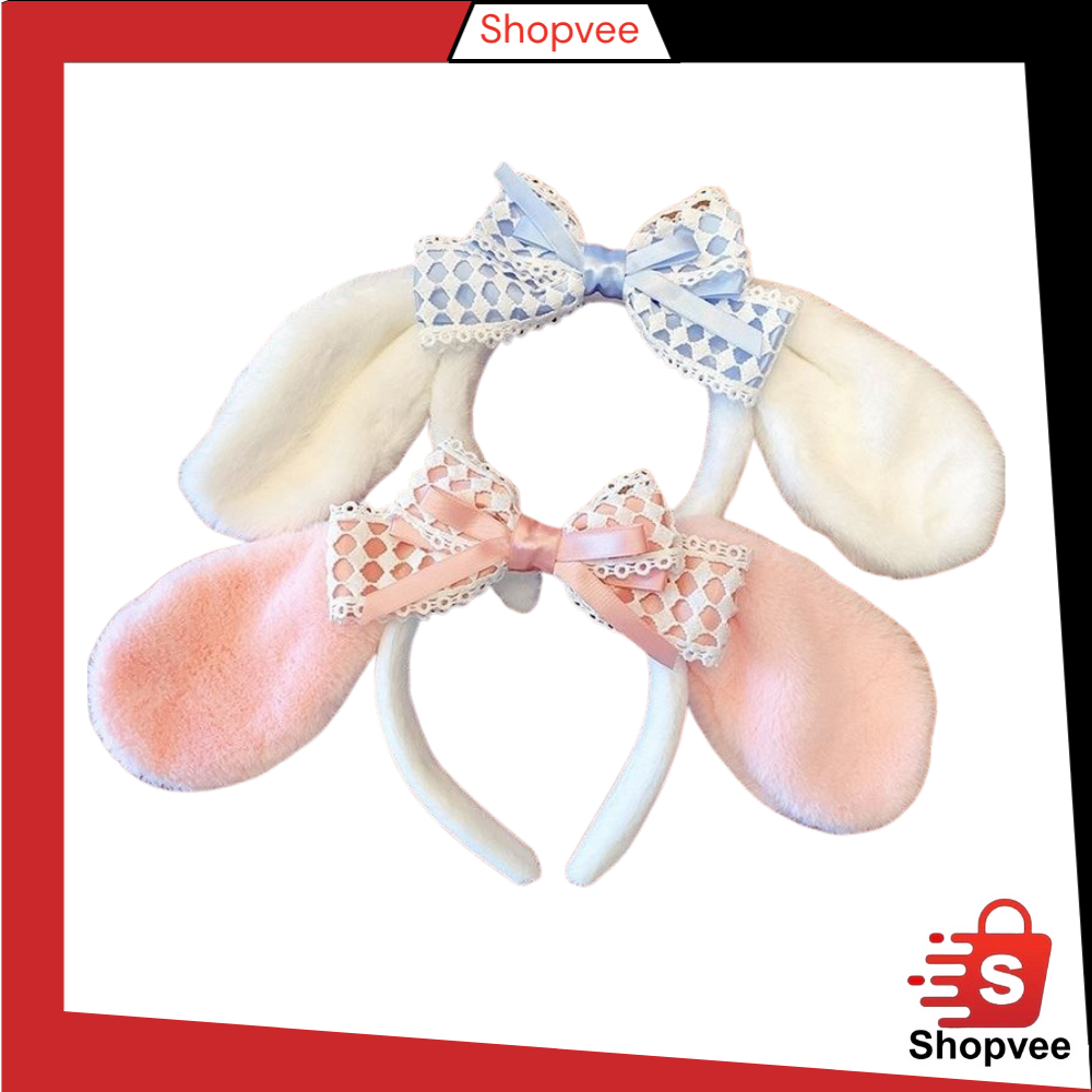 Jual Shopvee Korean Furry Puppy Band / Korean Puppy Furry Headband ...