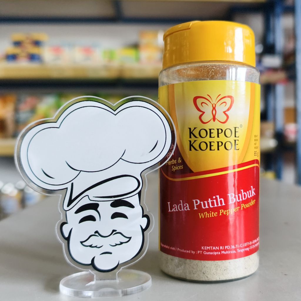 Jual Koepoe Koepoe Lada Putih Bubuk 85Gr / Koepoe White Pepper Powder ...