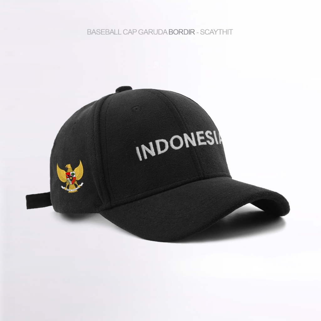 Jual Scaythit - Topi Baseball Garuda Indonesia Bordir Topi Unisex ...