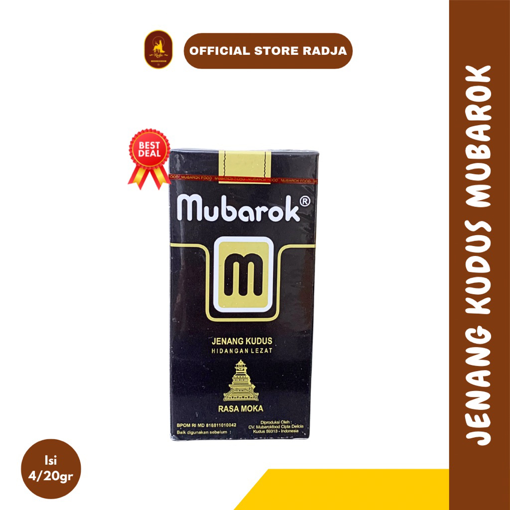 Jual [Isi 4x 5s] Jenang Kudus Mubarok Original Kemasan Kecil - Oleh Oleh | Shopee Indonesia