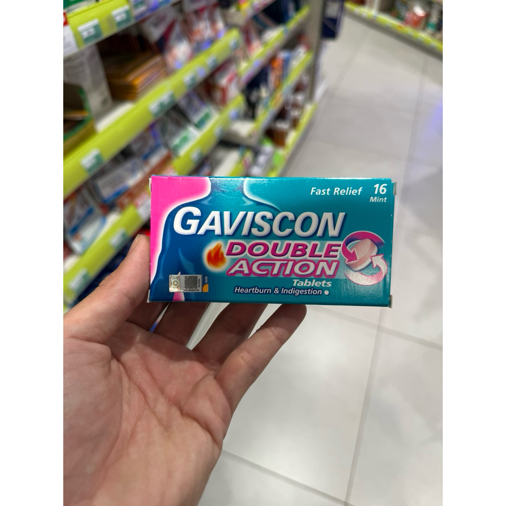 Jual gaviscon double action 16 tablets mint | Shopee Indonesia