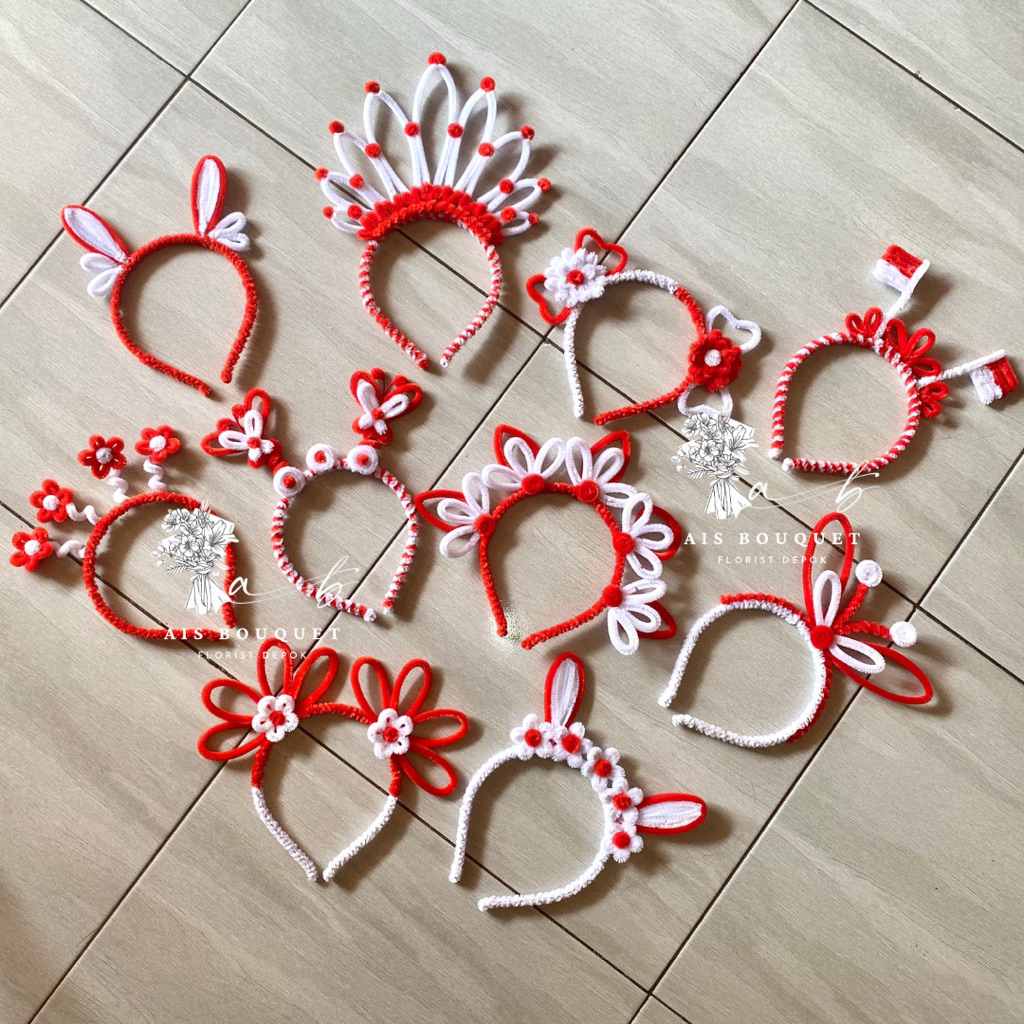 Jual bando kemerdekaan bando merah putih bando 17 agustus bando untuk ...