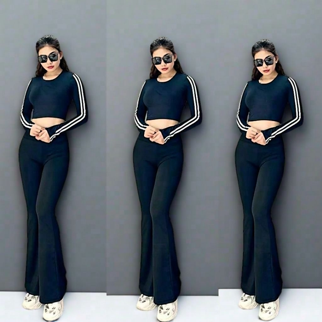 Jual terbaru setelan olahraga senam wanita model kekinian | Shopee ...