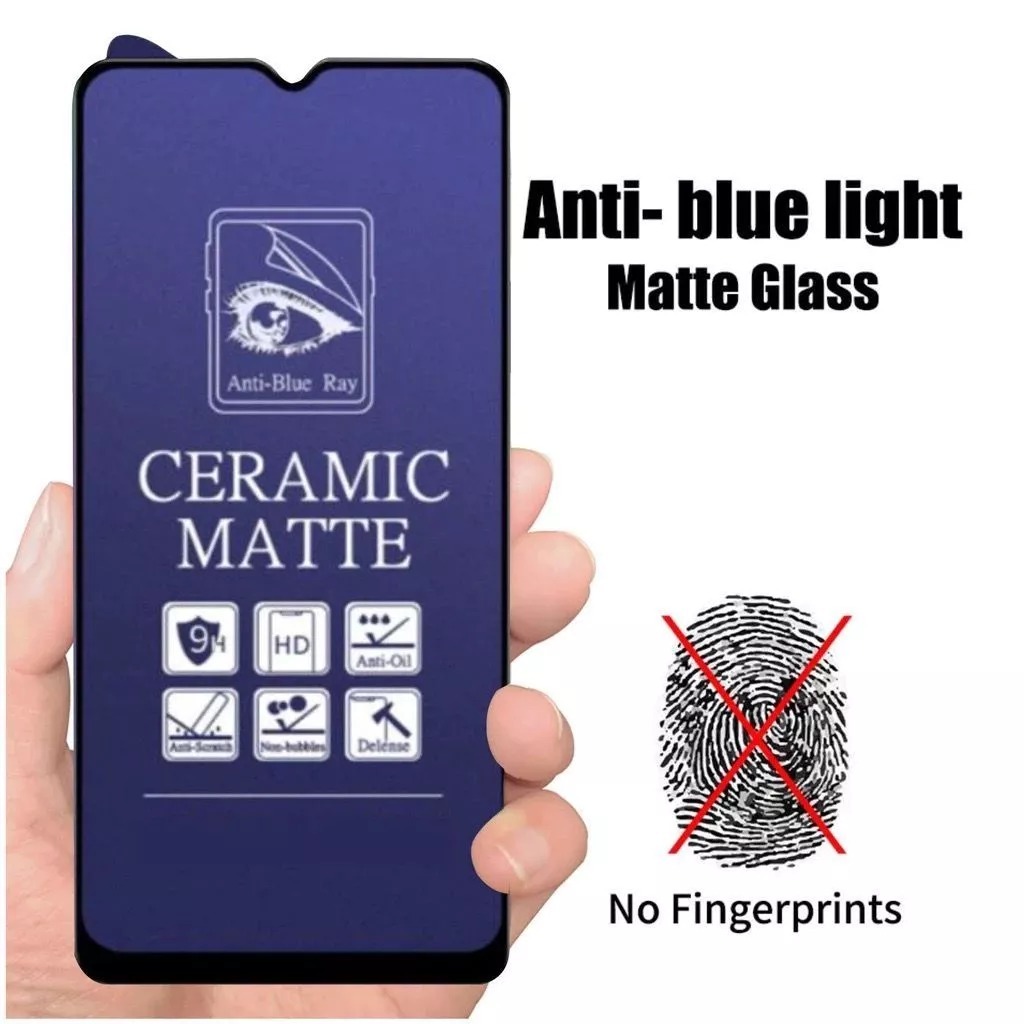Jual TG tempered glass gaming Ceramic Matte blue Samsung A16 A13 A14 A15 A23 A24 A25 A33 A34 A55 ...