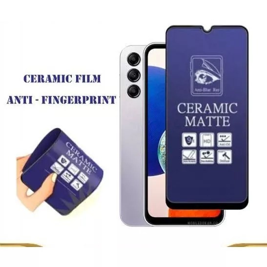 Jual TG tempered glass gaming Ceramic Matte blue Samsung A16 A13 A14 A15 A23 A24 A25 A33 A34 A55 ...