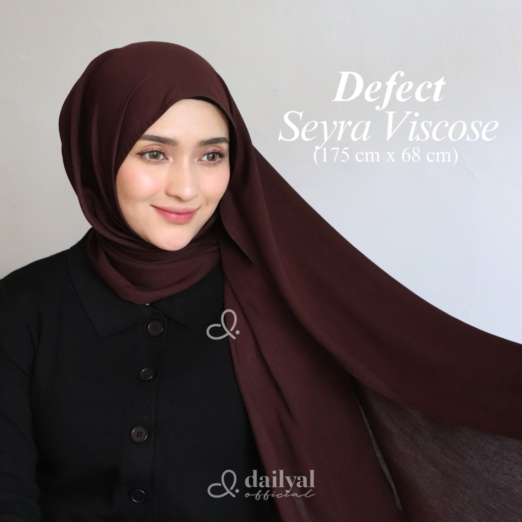 Jual DAILYAL - DEFECT SALE Seyra Pashmina Viscose (ukuran 175x68cm ...