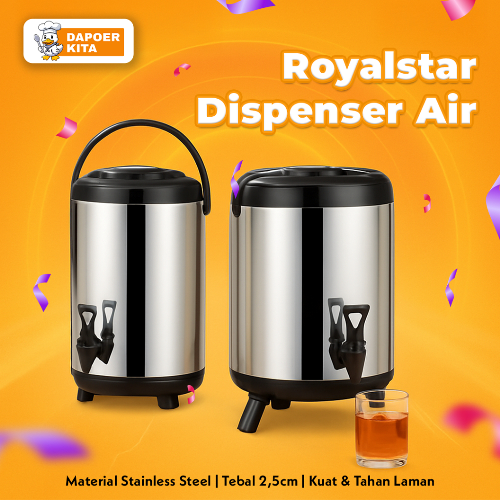 Jual Termos Water Jug Termos Milk Tea Dispenser Air Panas Dingin ...