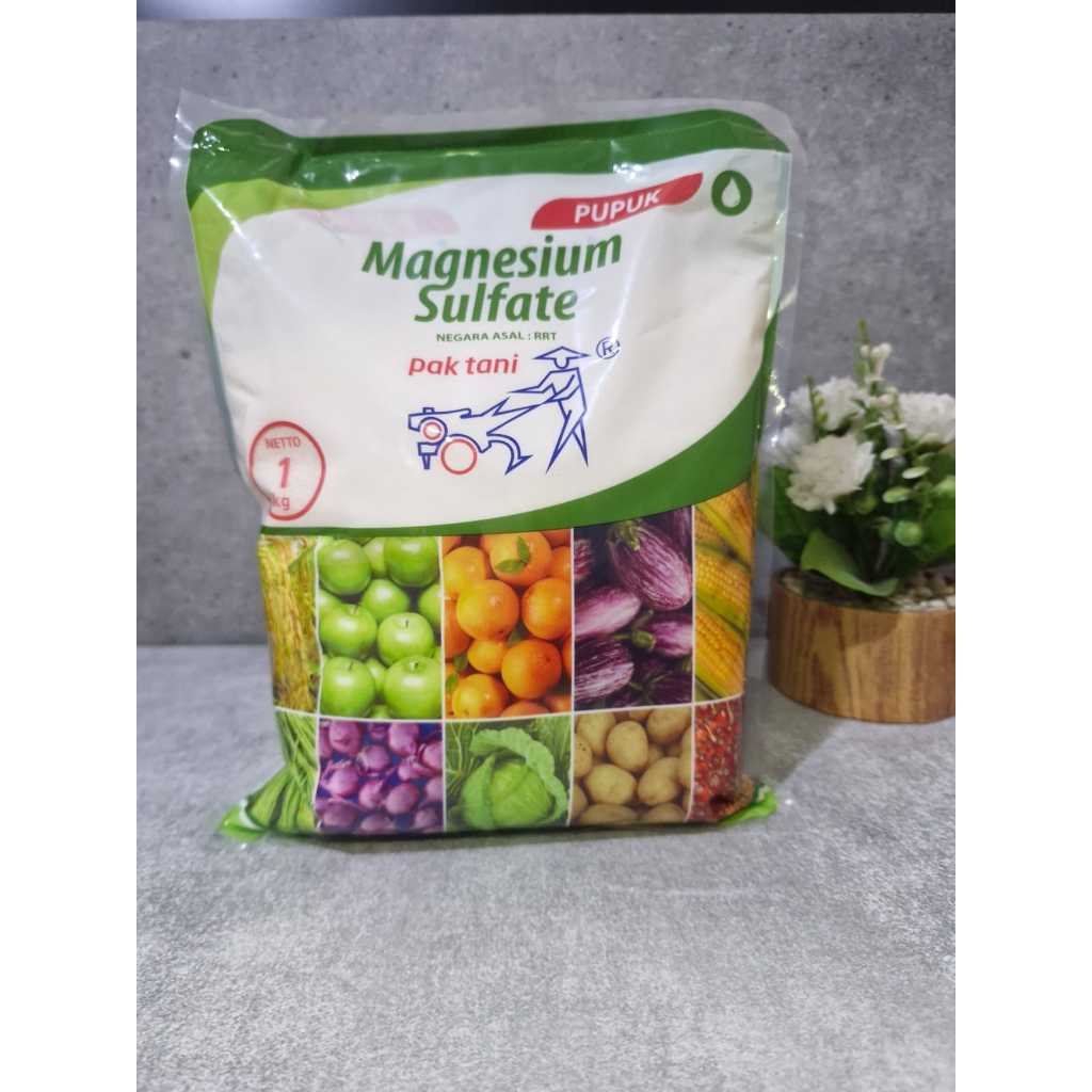 Jual Pupuk Magnesium Sulfate 1kg Pak Tani Kemasan Pabrik Pencegah ...