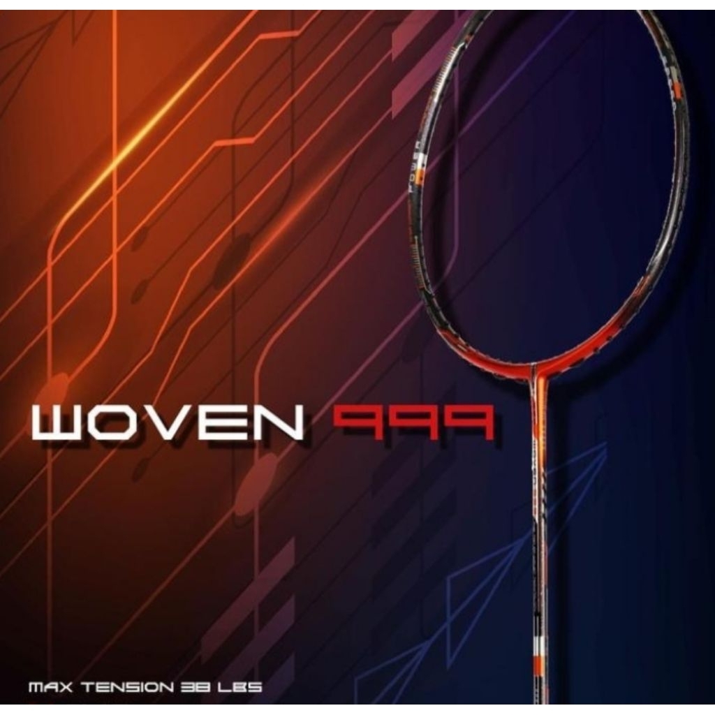Jual RAKET BADMINTON FELET WOVEN 999 PRO | Shopee Indonesia