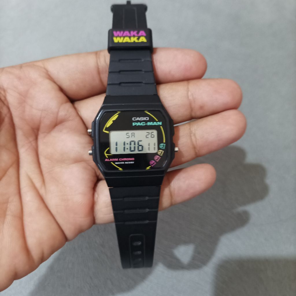 Jual Casio Pacman jam Casio vintage Casio original | Shopee Indonesia