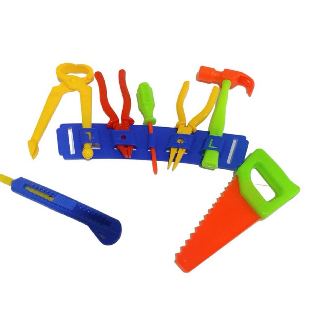 Jual MAINAN ANAK PERALATAN PERTUKANGAN TOOL SET LE 1 KANTONG | Shopee ...