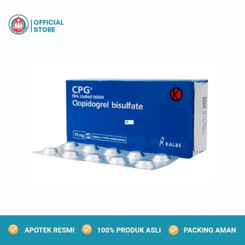Jual CPG 75 MG jual per lembar isi 10 | Shopee Indonesia