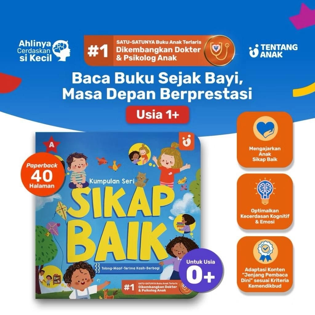 Jual Tentang Anak - Buku Anak Kumpulan Seri Sikap Baik Buku Cerita ...