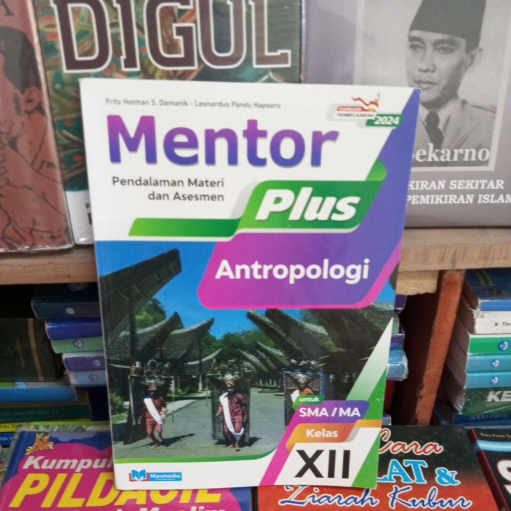 Jual MENTOR PLUS ANTROPOLOGI SMA KELAS 12 KURIKULUM MERDEKA PENERBIT ...